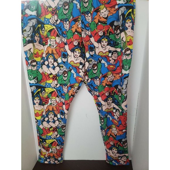 DC Comics | Pants & Jumpsuits | Dc Comics All Over Print Pants | Poshmark
